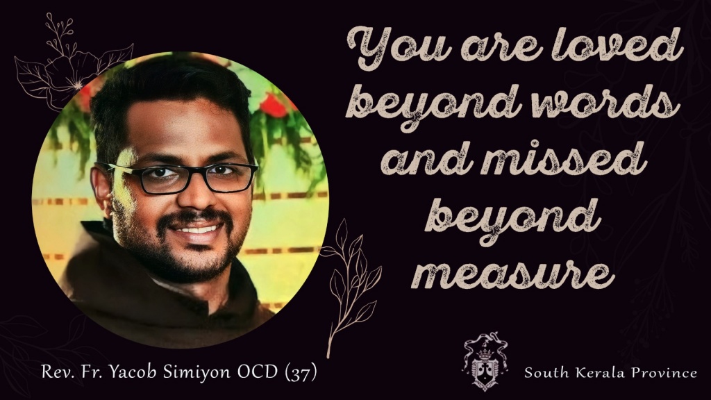 Passing of Rev. Fr. Yacob Simiyon OCD - SKP